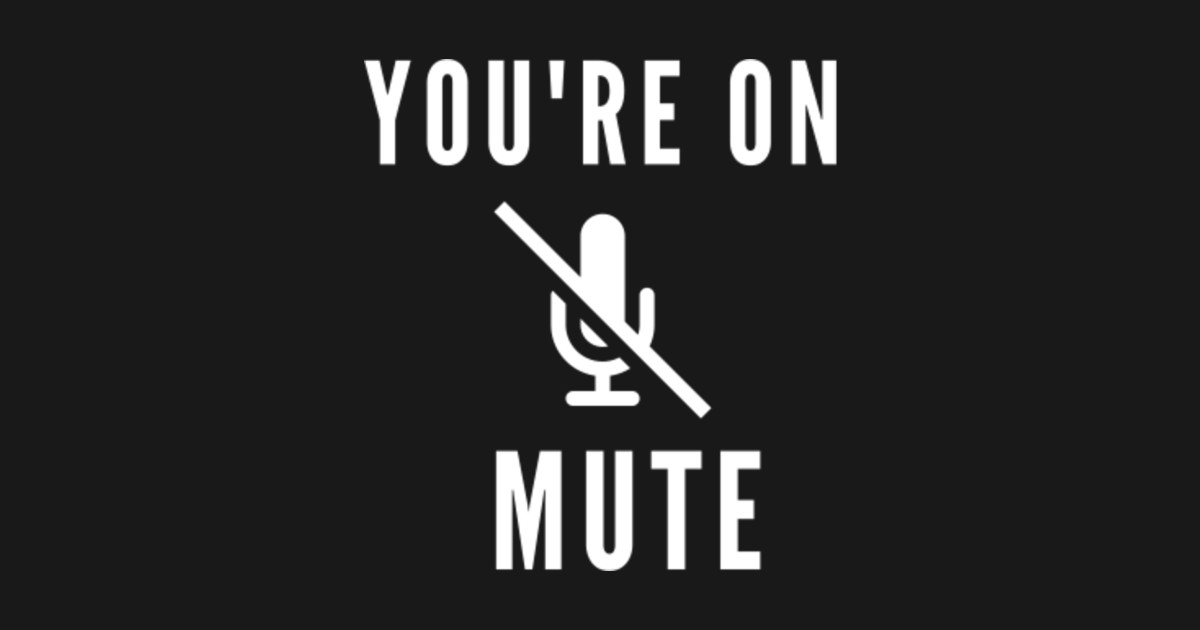 You re On Mute Youre On Mute Kids T Shirt TeePublic you-re-on-mute-youre-on-mute-kids-t-shirt-teepublic