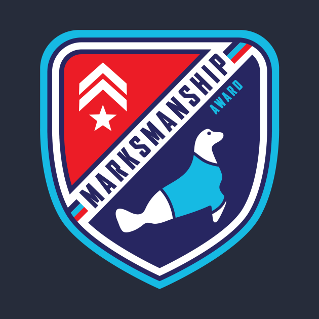 The Seal is for Marksmanship - Buster Bluth - T-Shirt | TeePublic