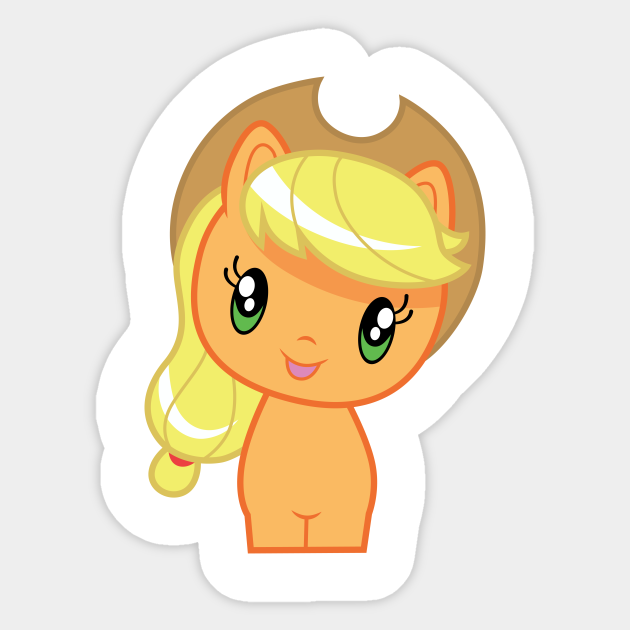 Cutie Mark Crew Applejack - My Little Pony - Sticker | TeePublic