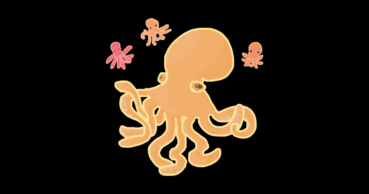 Octodad (Fan Art) - Octopus - Sticker | TeePublic