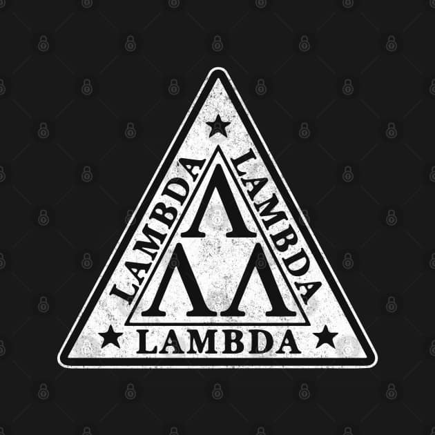 Lambda, Lambda, Lambda - vintage Revenge of The Nerds logo - Revenge Of The Nerds - T-Shirt ...