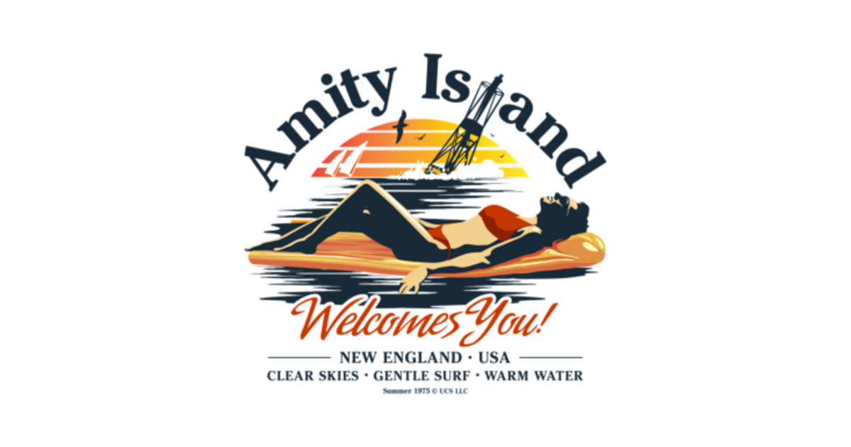 Jaws 1975 Amity Island Welcomes You - Jaws 1975 Amity Island Welcomes ...