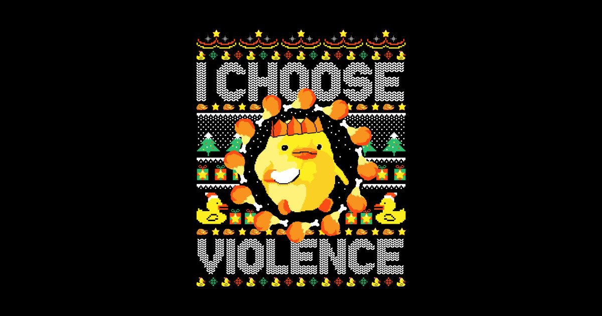 I Choose Violence - I Choose Violence - Sticker | TeePublic