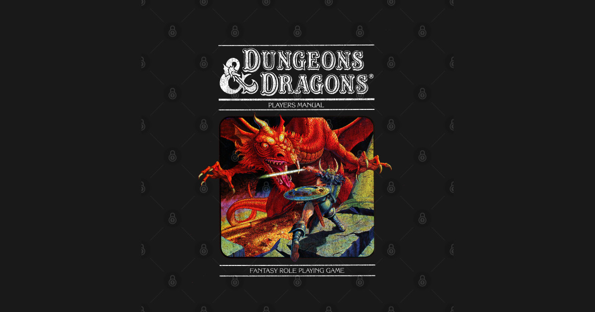 Vintage 70s Dungeons & Dragons - Dungeons And Dragons - T-Shirt | TeePublic