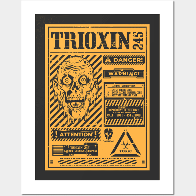 Trioxin 245 - Horror - Posters and Art Prints | TeePublic