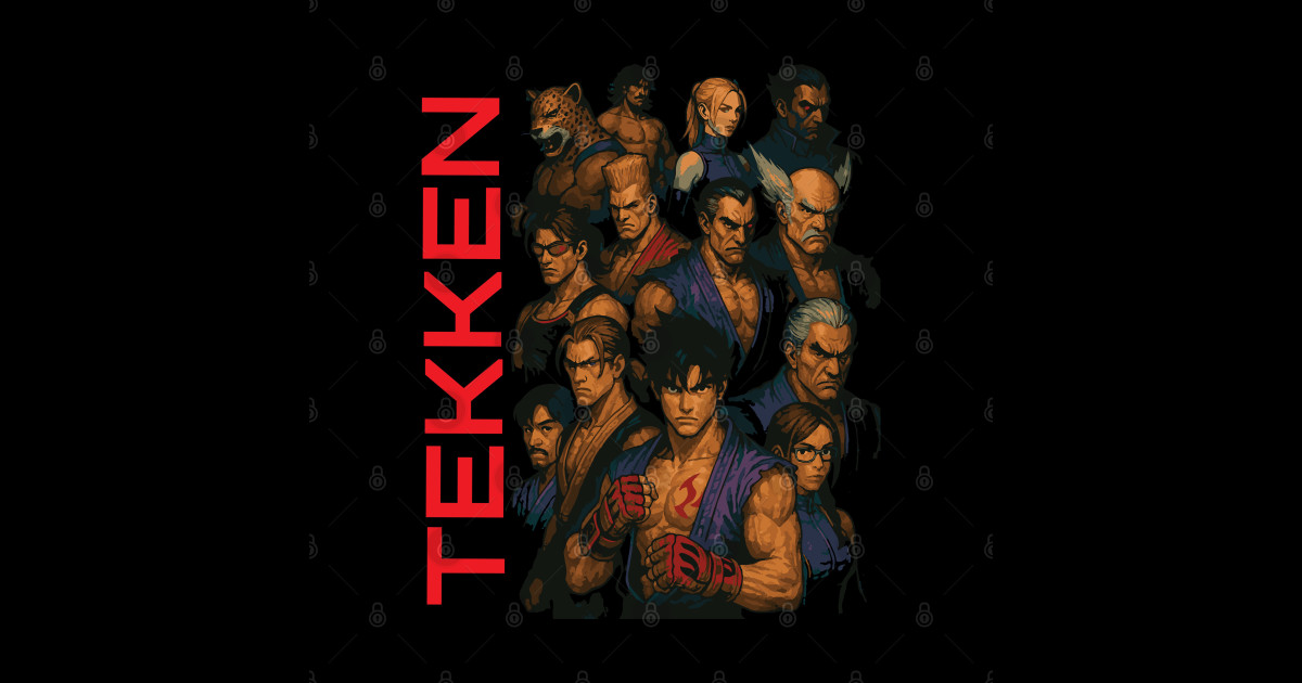 TEKKEN 8 Character Art - Tekken 8 - Posters and Art Prints | TeePublic