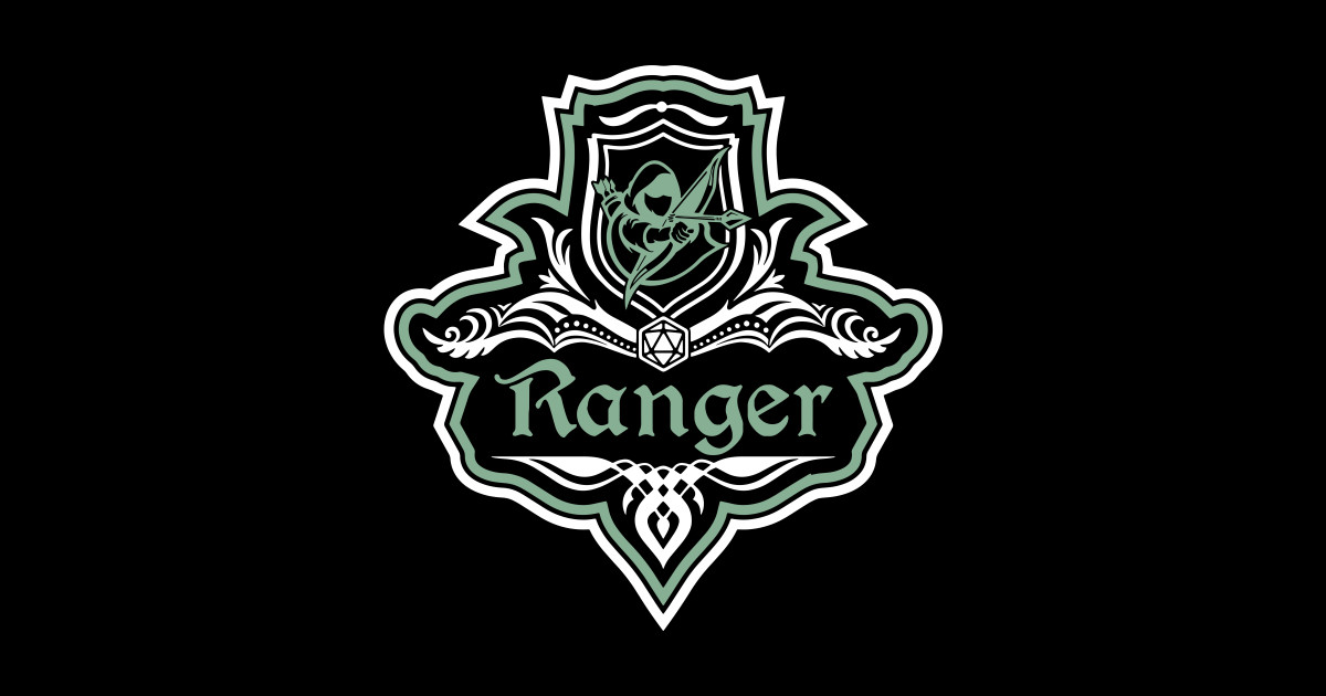 D&D Ranger Class Crest - Ranger Class - T-Shirt | TeePublic