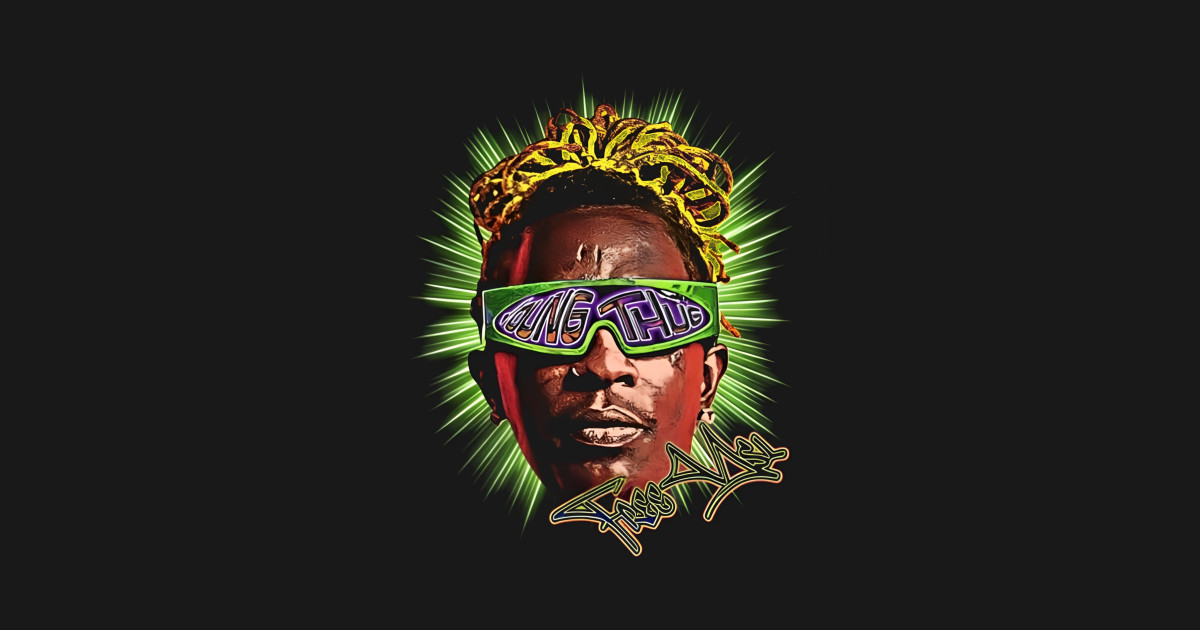 Young Thug Free - Young Thug - T-Shirt | TeePublic