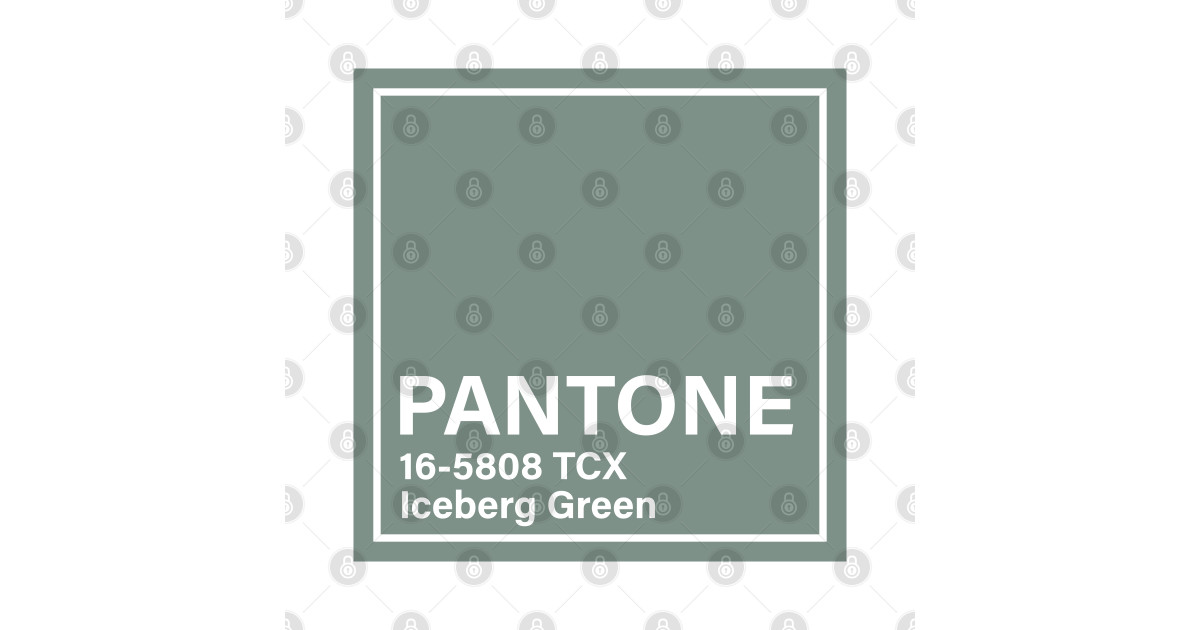 PANTONE 16-5808 TCX Iceberg Green, GREEN - Pantone 16 5808 Tcx Iceberg ...