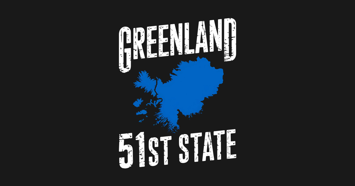 Greenland 51st State Map Political Geography Fun - Greenland 51st State ...