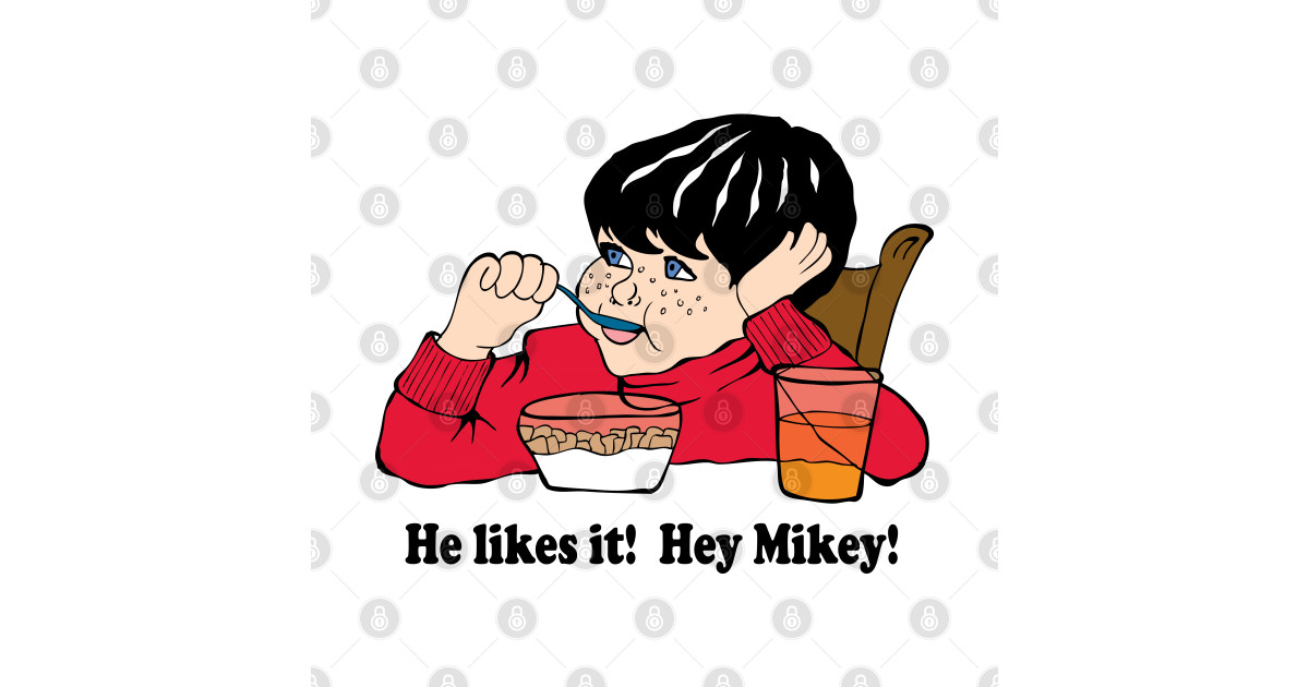CLASSIC COMMERCIAL - FAN ART - Mikey Life Cereal - T-Shirt | TeePublic