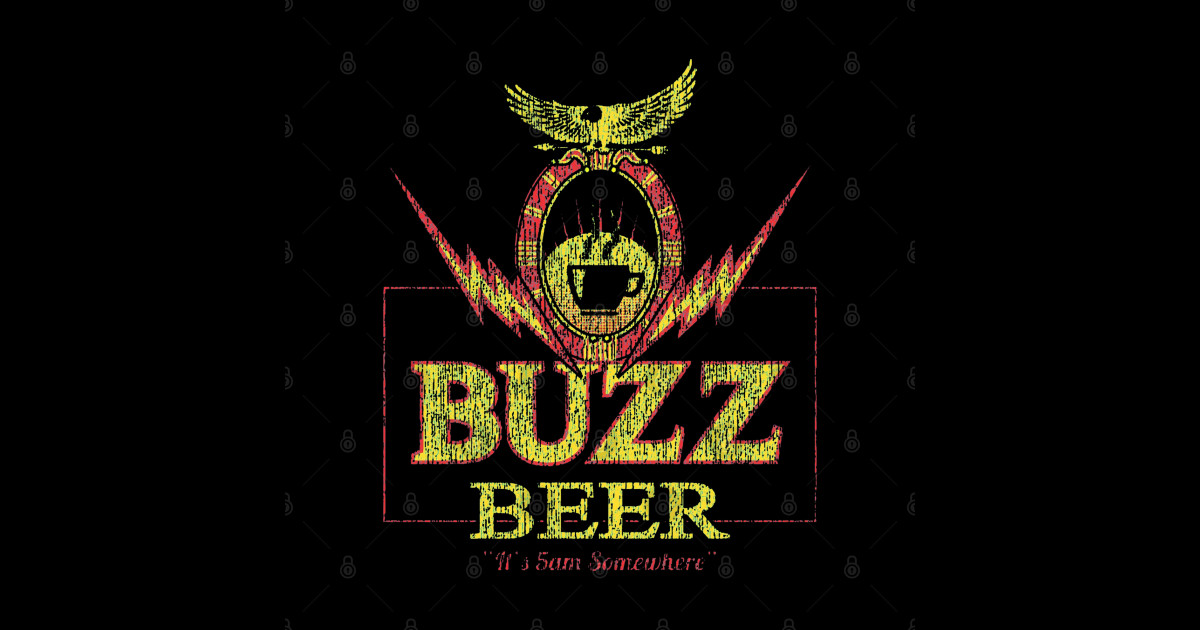 Buzz Beer - Carey Show - Drew Carey - Sticker | TeePublic