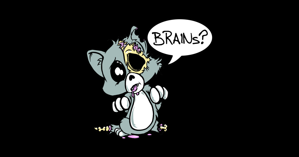 Cute Dead Things Vol1 - Zombie - Sticker | TeePublic