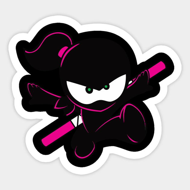 Ninja Kidz Pink - Ninjakidz Tv - Sticker | TeePublic