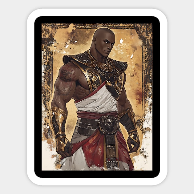 Mortal Kombat Geras - MK Geras Fanart - Mortal Kombat - Sticker | TeePublic