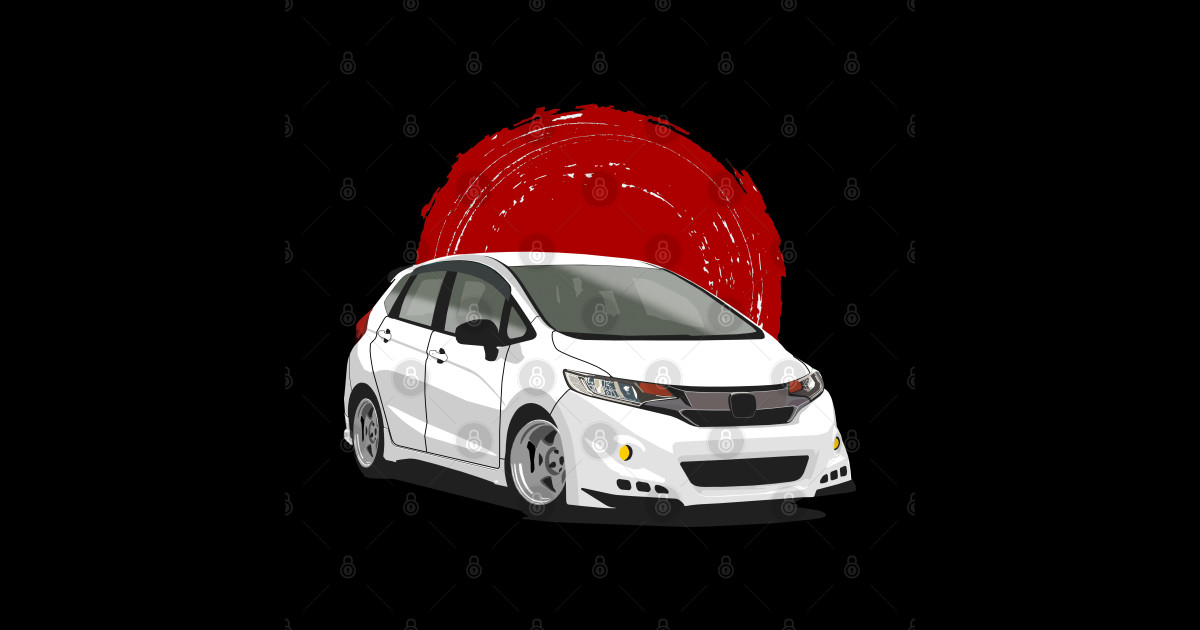 Honda Fit Jazz Gk5 - Honda - Sticker | TeePublic