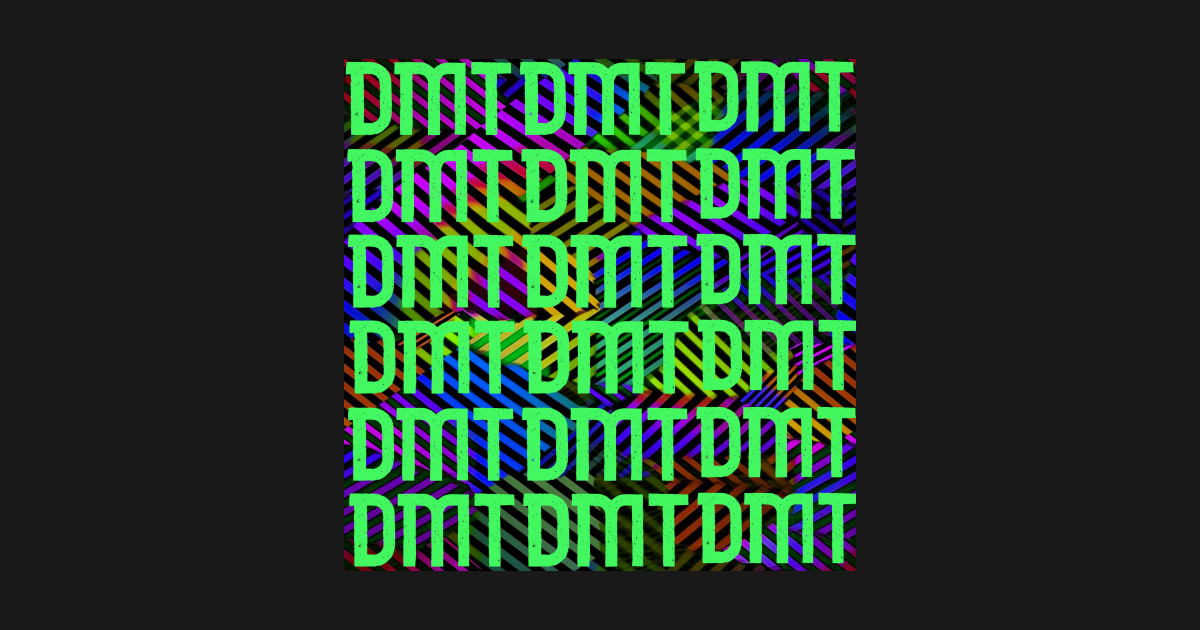 DMT Green Abstract Background - Dmt - T-Shirt | TeePublic