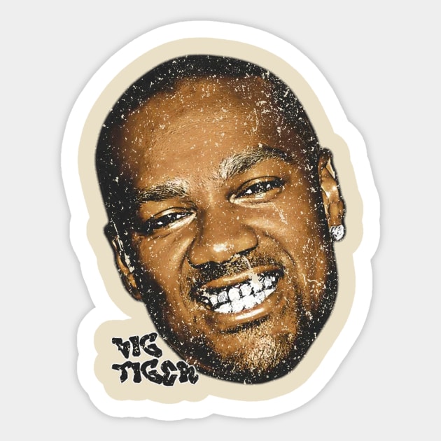 Big Tiger Rapper Face 90S - Rapper - Sticker | TeePublic