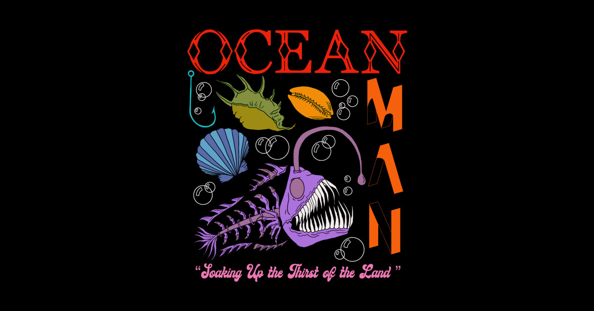 "Ocean Man" Ween Design - Ween - Sticker | TeePublic