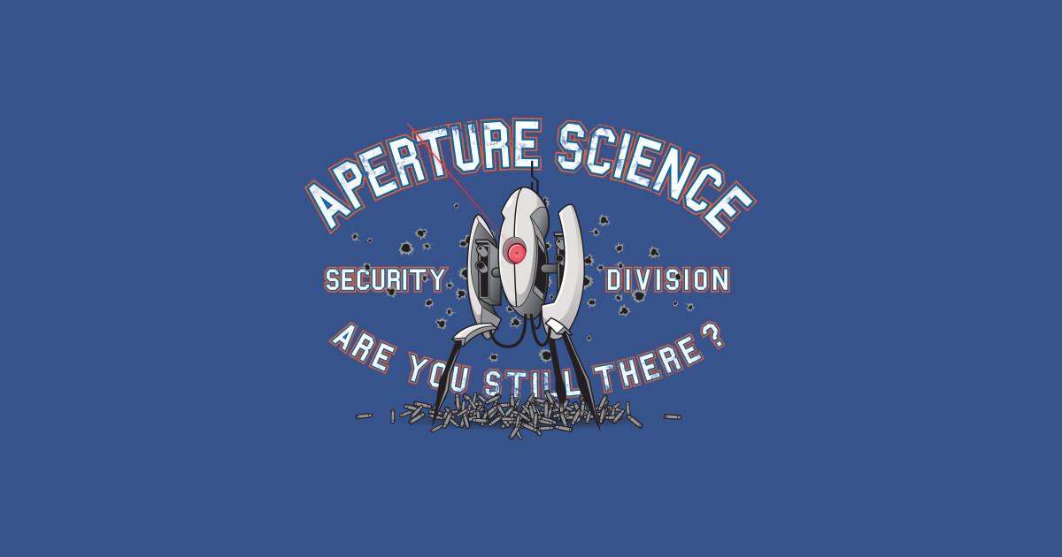 Aperture Science Security Division - Security - T-Shirt | TeePublic