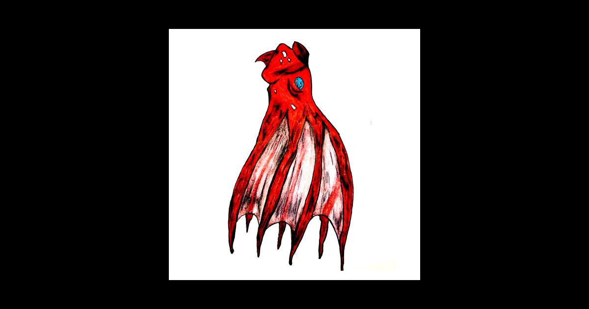 Vlad the Vampire Squid - Vampire Squid - Sticker | TeePublic