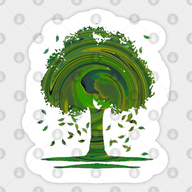 tree sticker for project