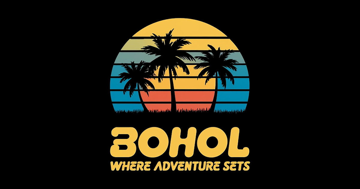 Bohol: Where Adventure Sets - Bohol - Sticker | TeePublic
