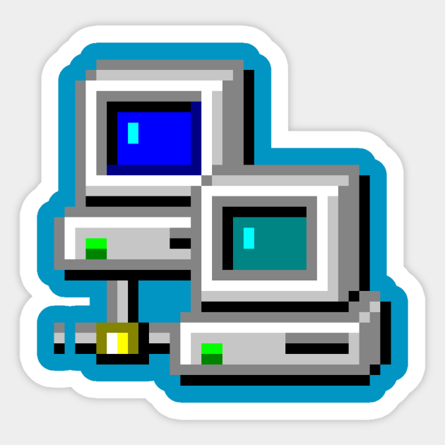 Network Neighborhood - Windows 98 - Sticker | TeePublic