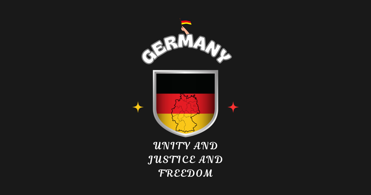 German Pride, Unity and justice and freedom - German Pride - T-Shirt | TeePublic