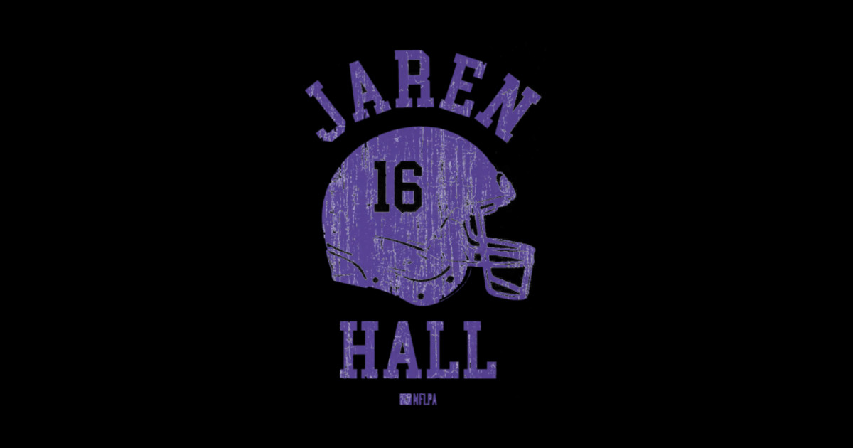 Jaren Hall — Minnesota Helmet Font Design - Jaren Hall - Sticker ...