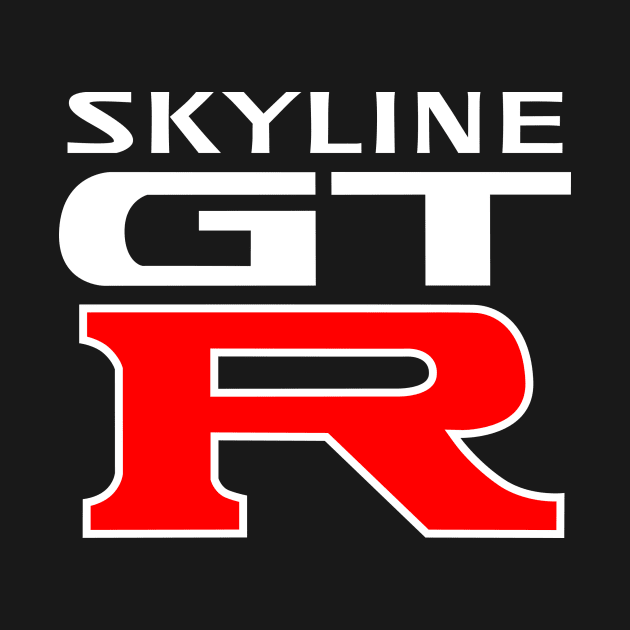 skyline gtr logo - Skyline Gtr R35 - T-Shirt | TeePublic