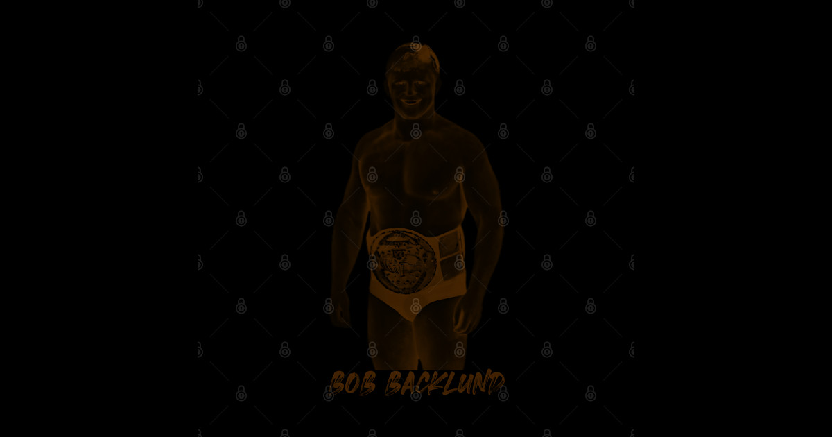 The Champions Bob Backlund - Bob Backlund - Sticker | TeePublic