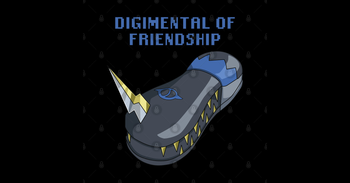Digimental of Friendship - Digimon - Sticker | TeePublic