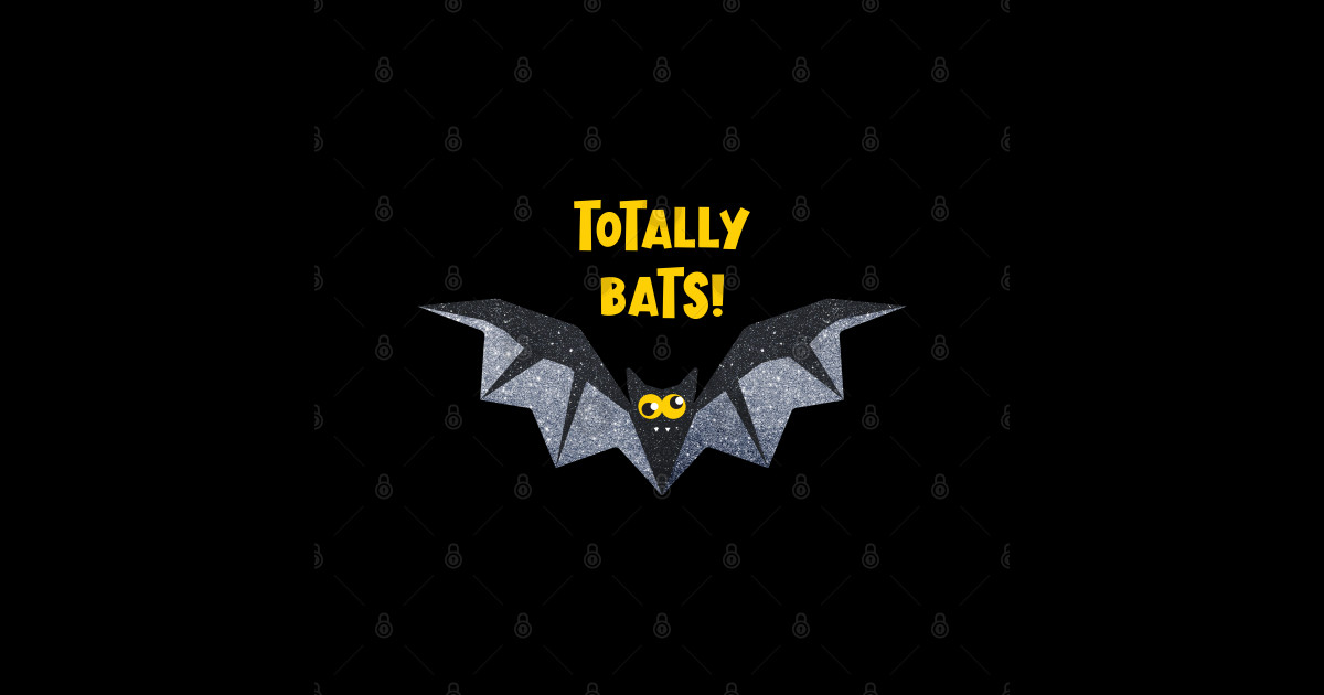 Totally Bats! 2 Sparkly Halloween Bat - Bat - Posters and Art Prints ...