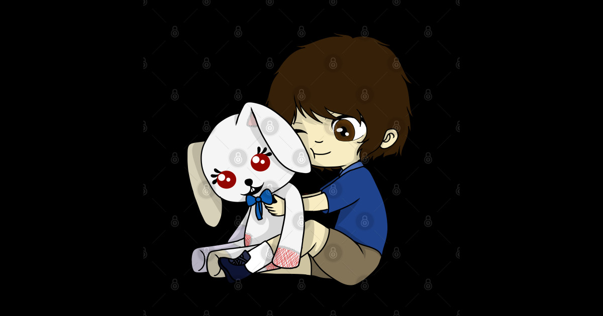 FNAF security breach (gregory and vanny plush) - Chibi - Sticker ...