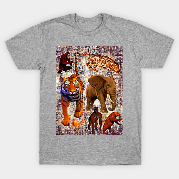 Zoo Animals Cartoon - Animals - T-Shirt | TeePublic