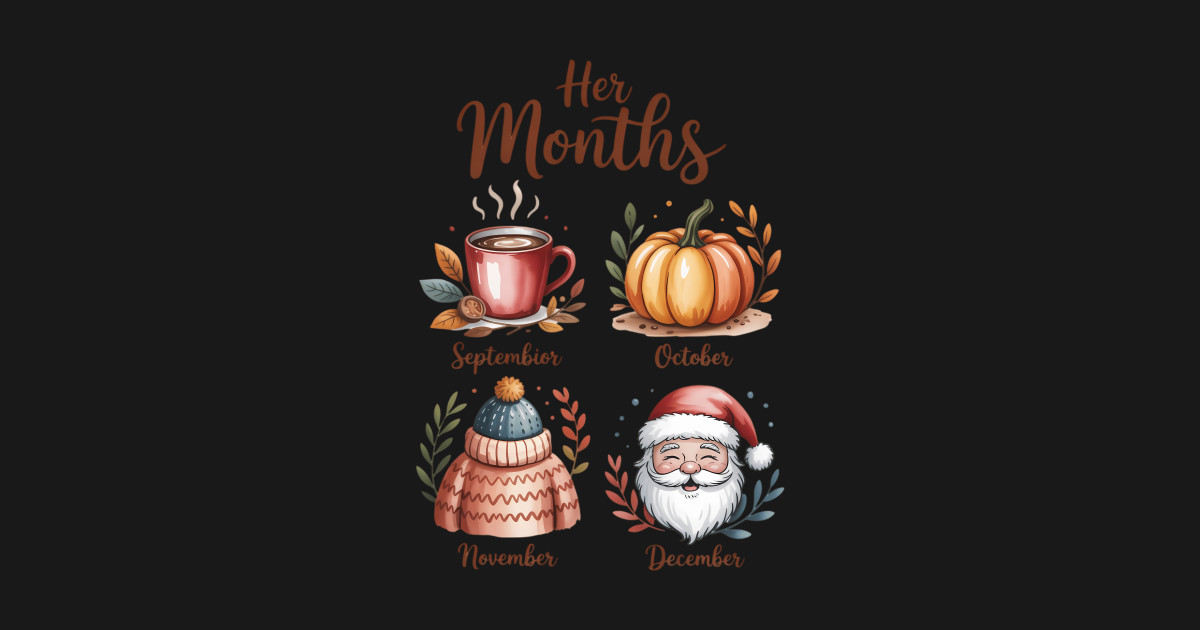 BER Months Cute Ready for BER Months - Ber Months Cute - T-Shirt ...