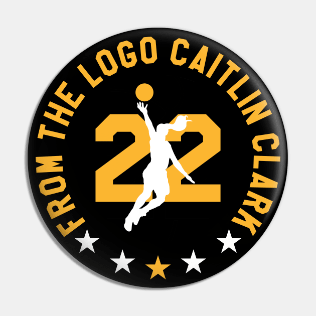Caitlin Clark - Caitlin Clark - Pin | TeePublic