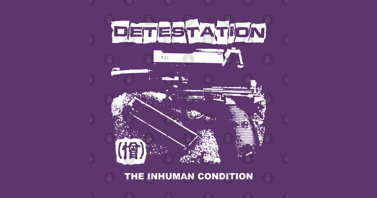 Detestation "The Inhuman Condition" Tribute - Detestation - T-Shirt ...