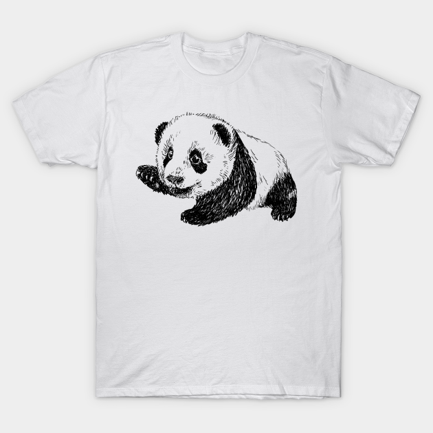Baby panda print - Panda - T-Shirt | TeePublic