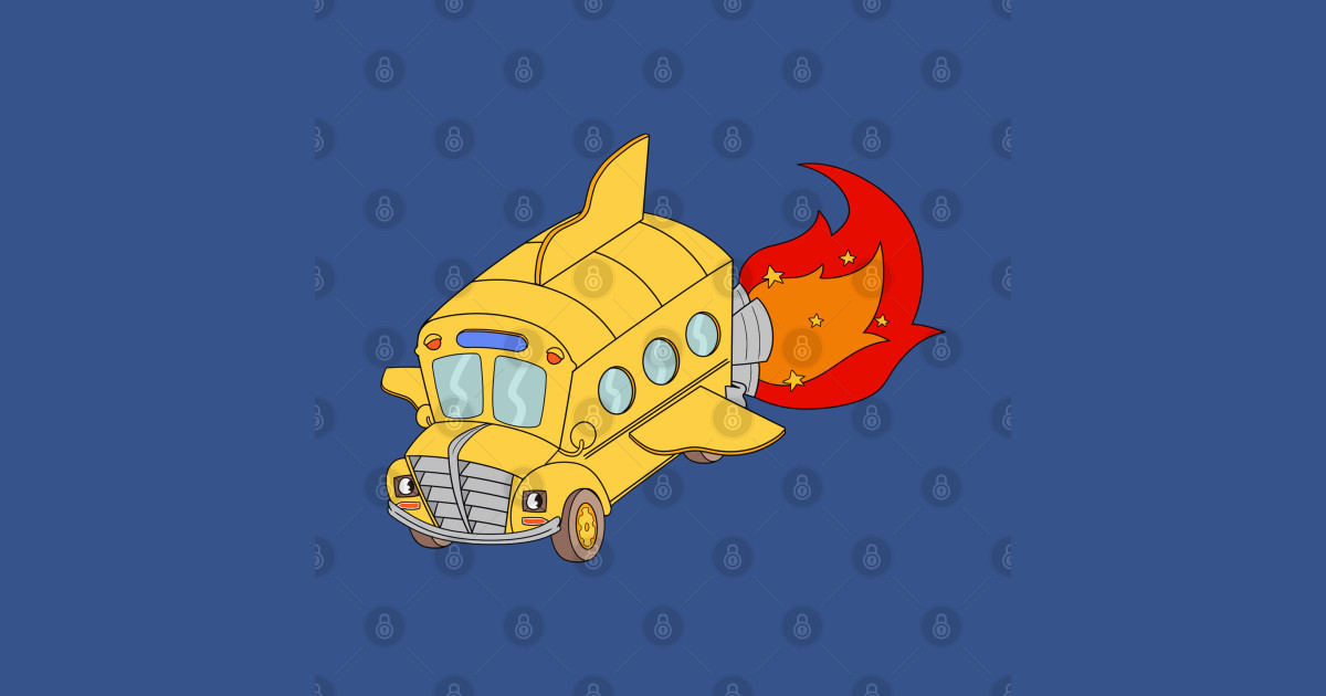 The Magic School Bus - Magic School Bus - T-Shirt | TeePublic
