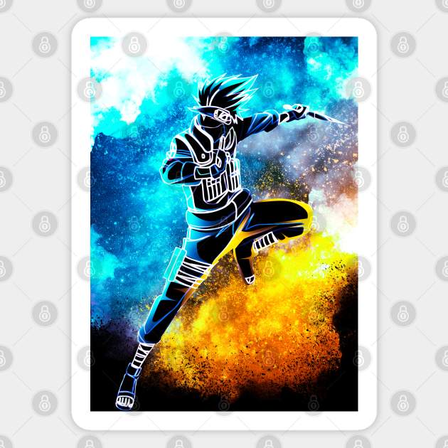Soul of kakashi hatake - Kakashi Hatake - Sticker | TeePublic