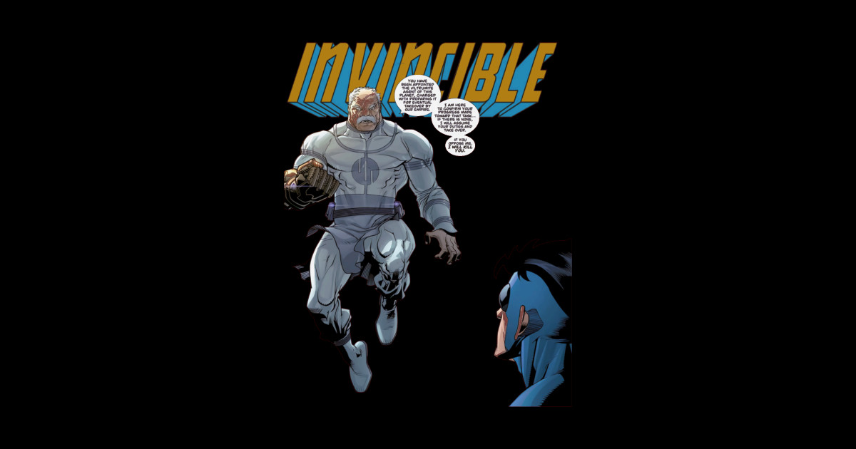 Conquest Vs Invincible - Conquest Vs Invincible - Sticker | TeePublic