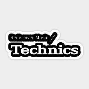 technics logo sticker