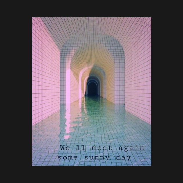 Dreamcore, Weirdcore, Backrooms Wallpaper - We'll meet again some sunny day - Weirdcore - Hoodie ...