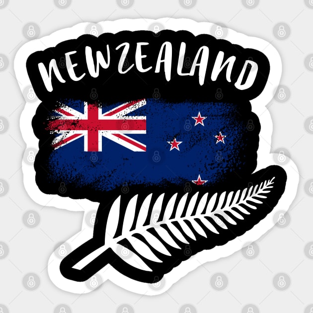 New Zealand Flag - New Zealand Lover - Sticker | TeePublic