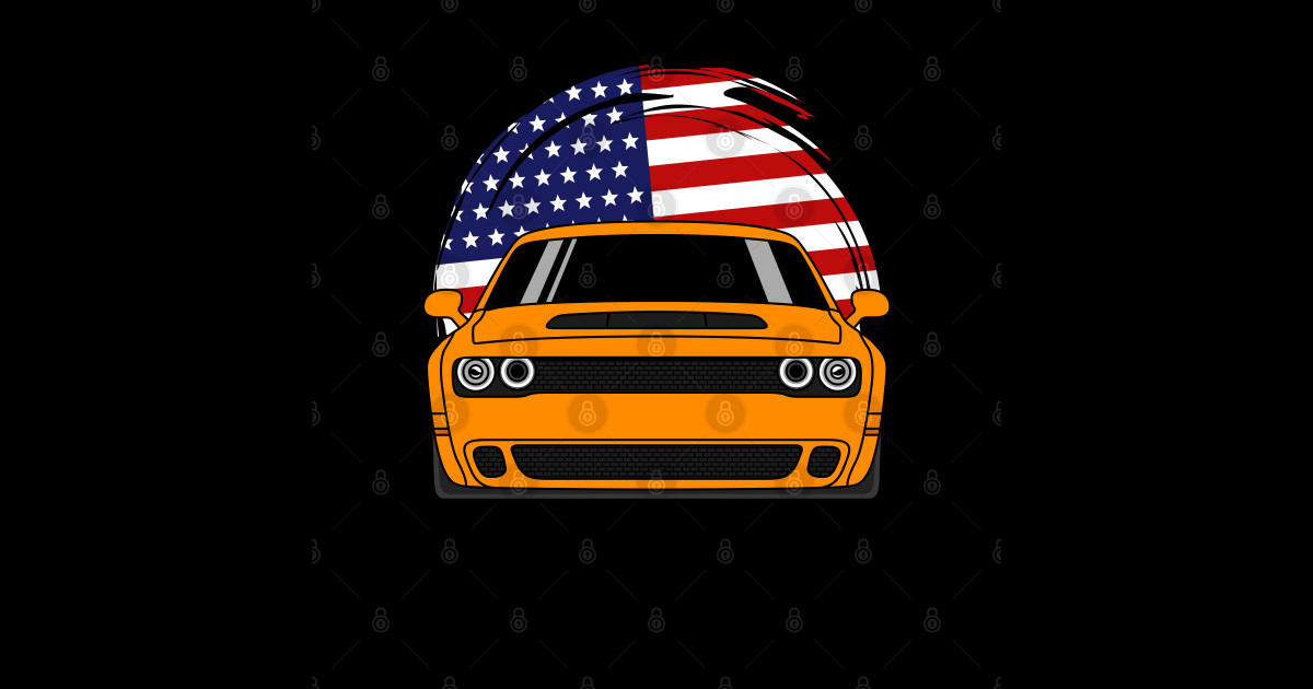 Challenger SRT Demon - Challenger - Sticker | TeePublic