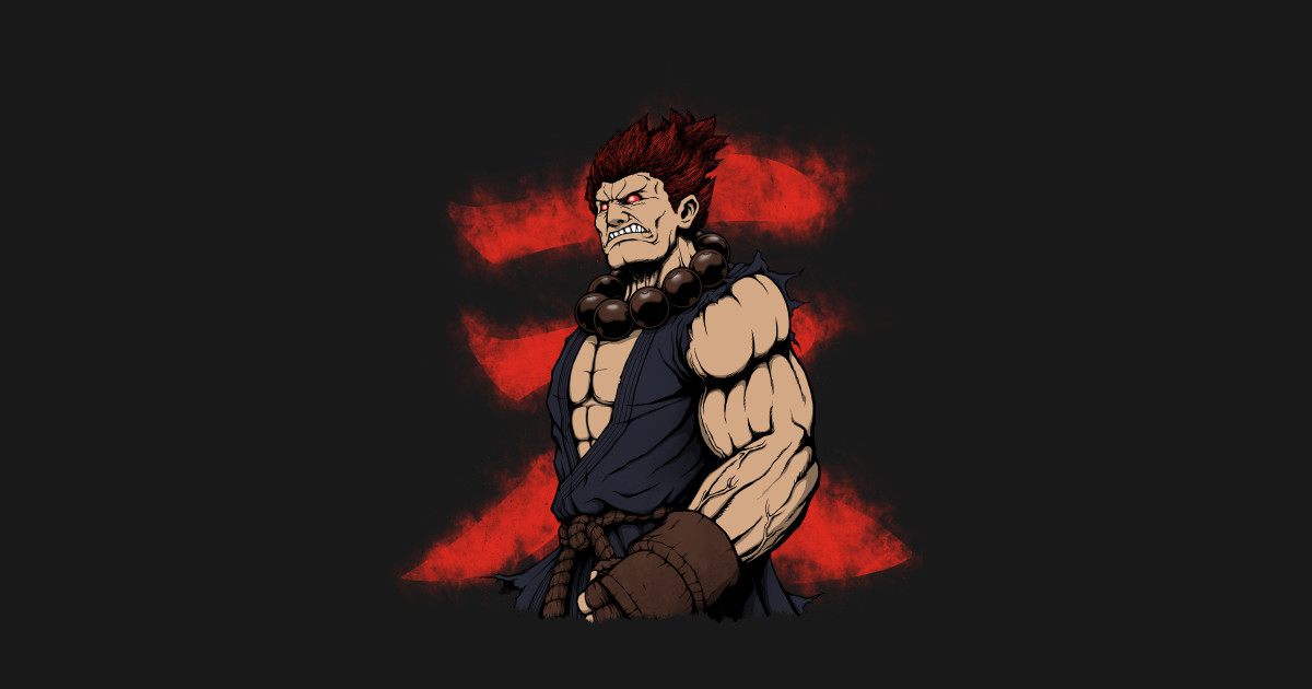 Master of Dark Hadou - Akuma - T-Shirt | TeePublic