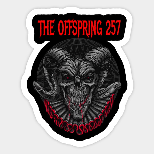 THE OFFSPRING 257 BAND - The Offspring 257 Band - Sticker | TeePublic