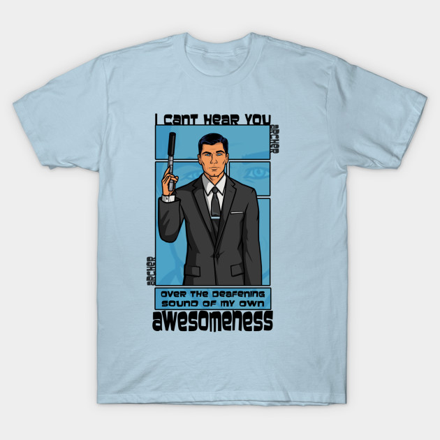 Archer Awesomeness - Sterling Archer - T-Shirt | TeePublic
